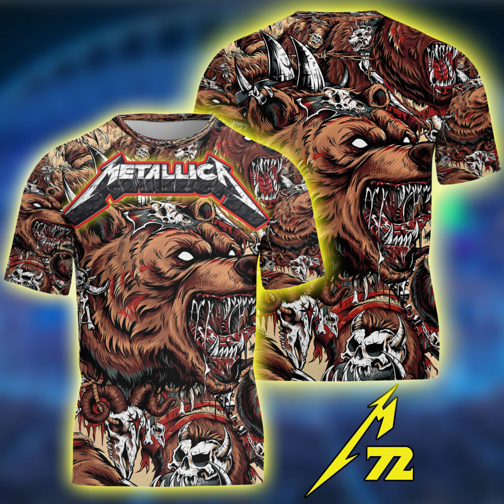Metallica Red Cross Limited Edition T‑Shirt – Give Where You Live ...