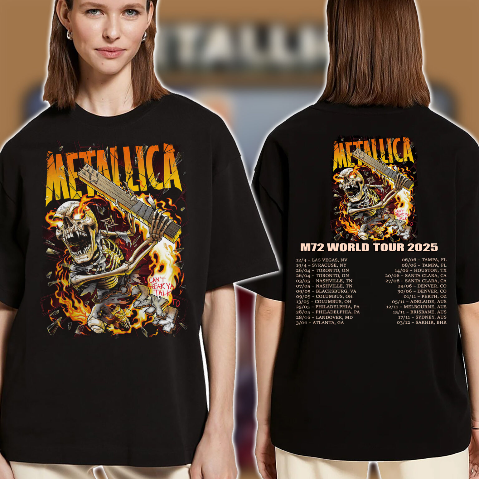 Metallica Load Era – I Can’t Hear Ya Talk To 2×4 – Artwork by Andrew ...